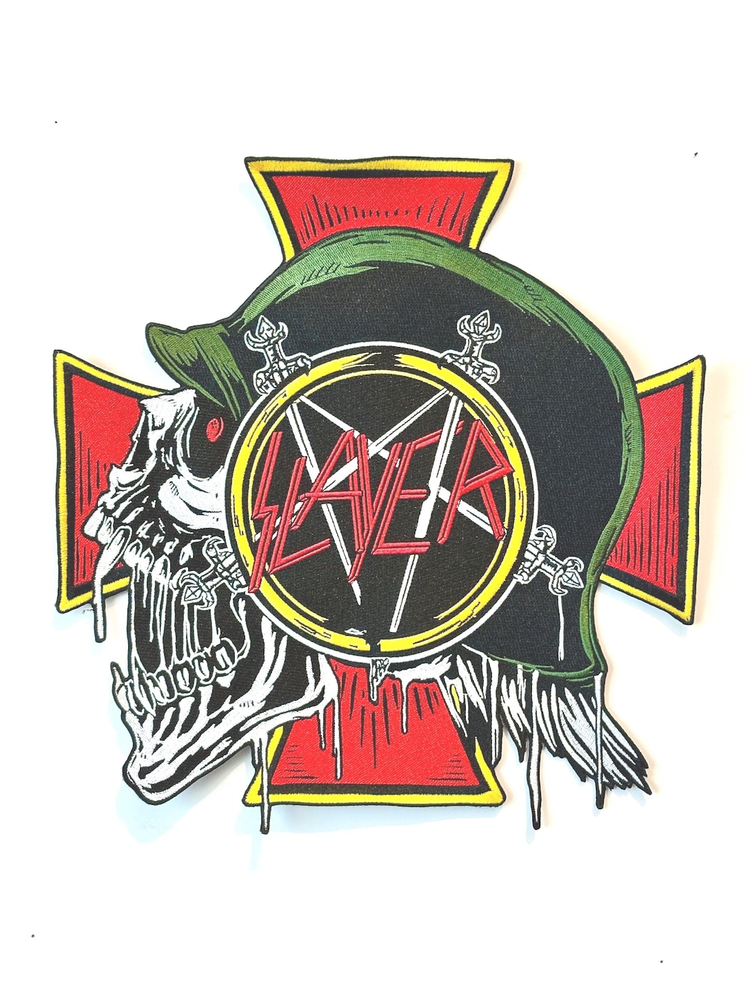 SLAYER - Ghosts of War Embroidered Back Patch Officially Licensed ...
