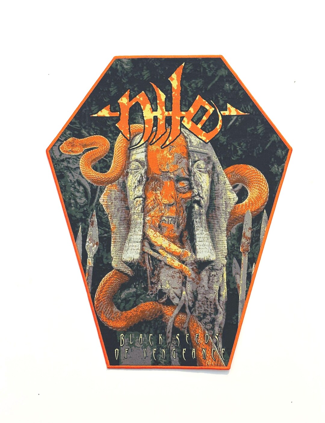 Extremely RARE Find 2022 Nile - Black Seeds of Vengeance ORANGE Border ...