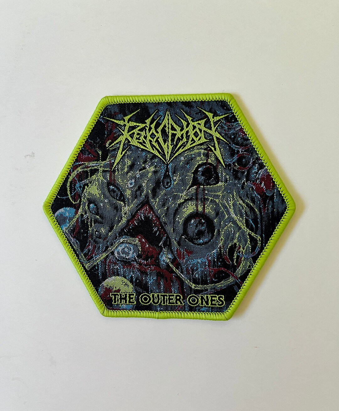 Revocation the Outer Ones GREEN Border Woven Patch New Sold Out Direct - Etsy