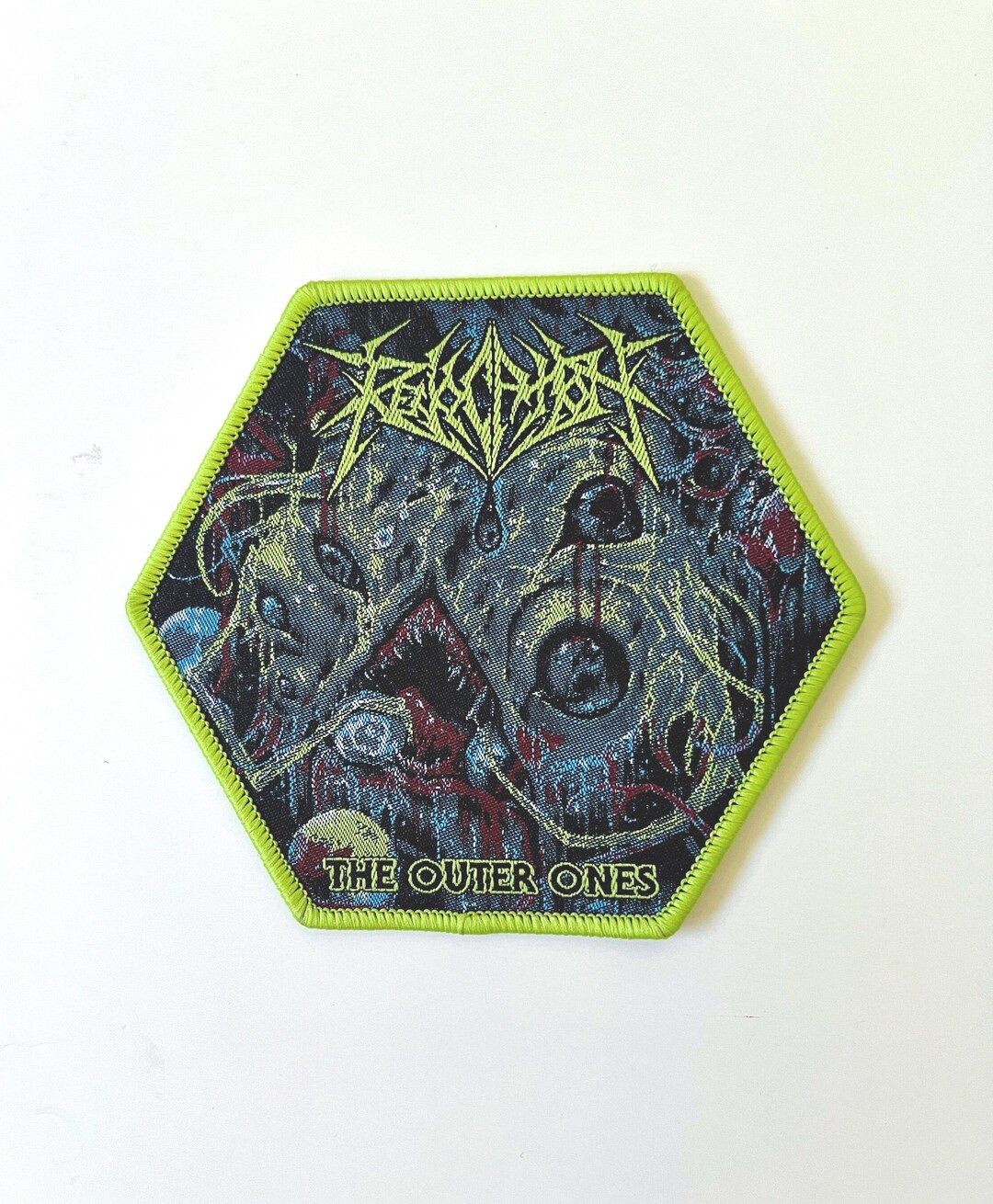 Revocation - the Outer Ones GREEN Border Woven Patch New Sold Out Direct - Etsy