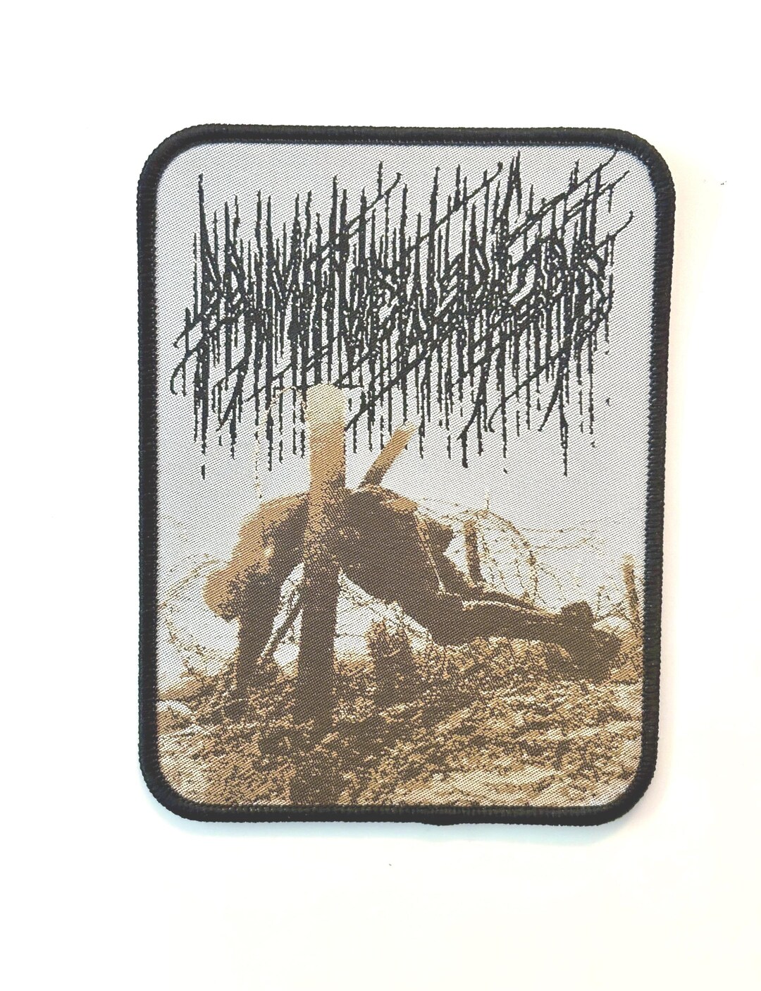 Primitive Warfare - Extinction Protocol BLACK Border Woven Patch ...
