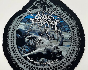 Cattle Decapitation Terrasite 2023 Decibel Tour Exclusive ORANGE Border ...