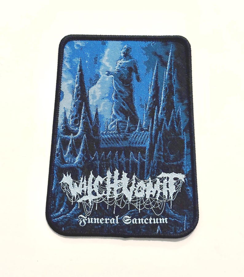 Witch Vomit - Funeral Sanctum BLACK Border Officially Licensed Woven Patch New SOLD OUT Direct ...