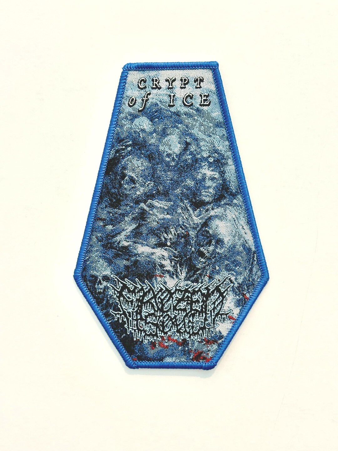 Frozen Soul - Crypt of Ice PURPLE Border Officially Licensed Woven ...