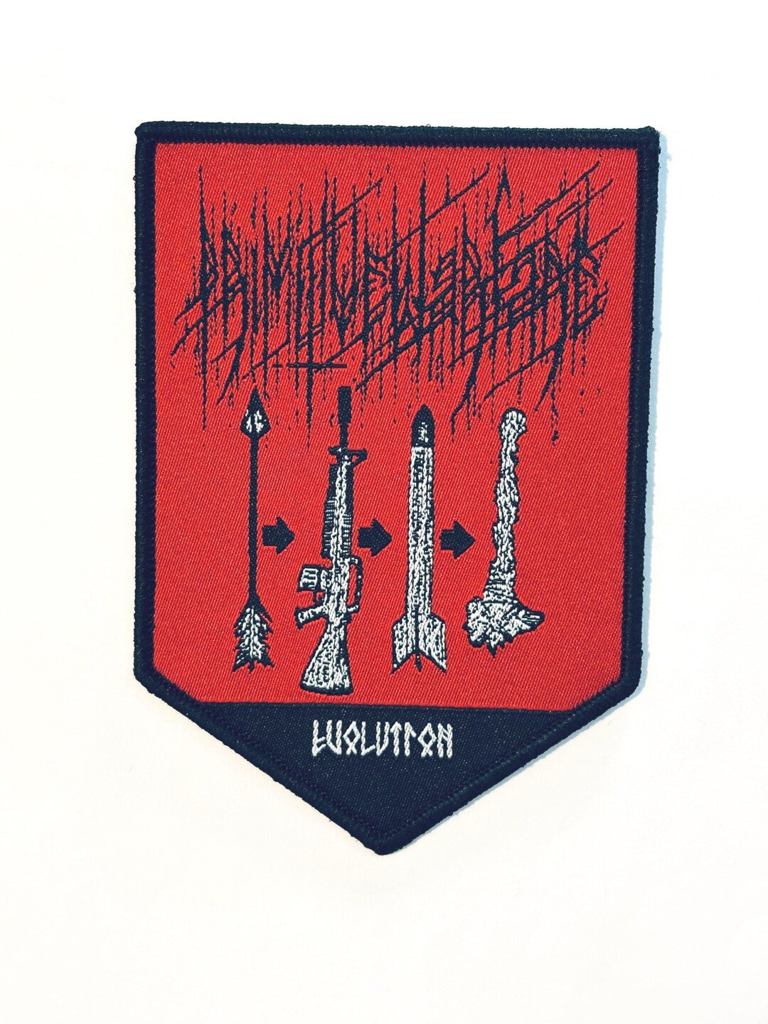 Primitive Warfare - Evolution BLACK Border Officially Licensed Woven ...