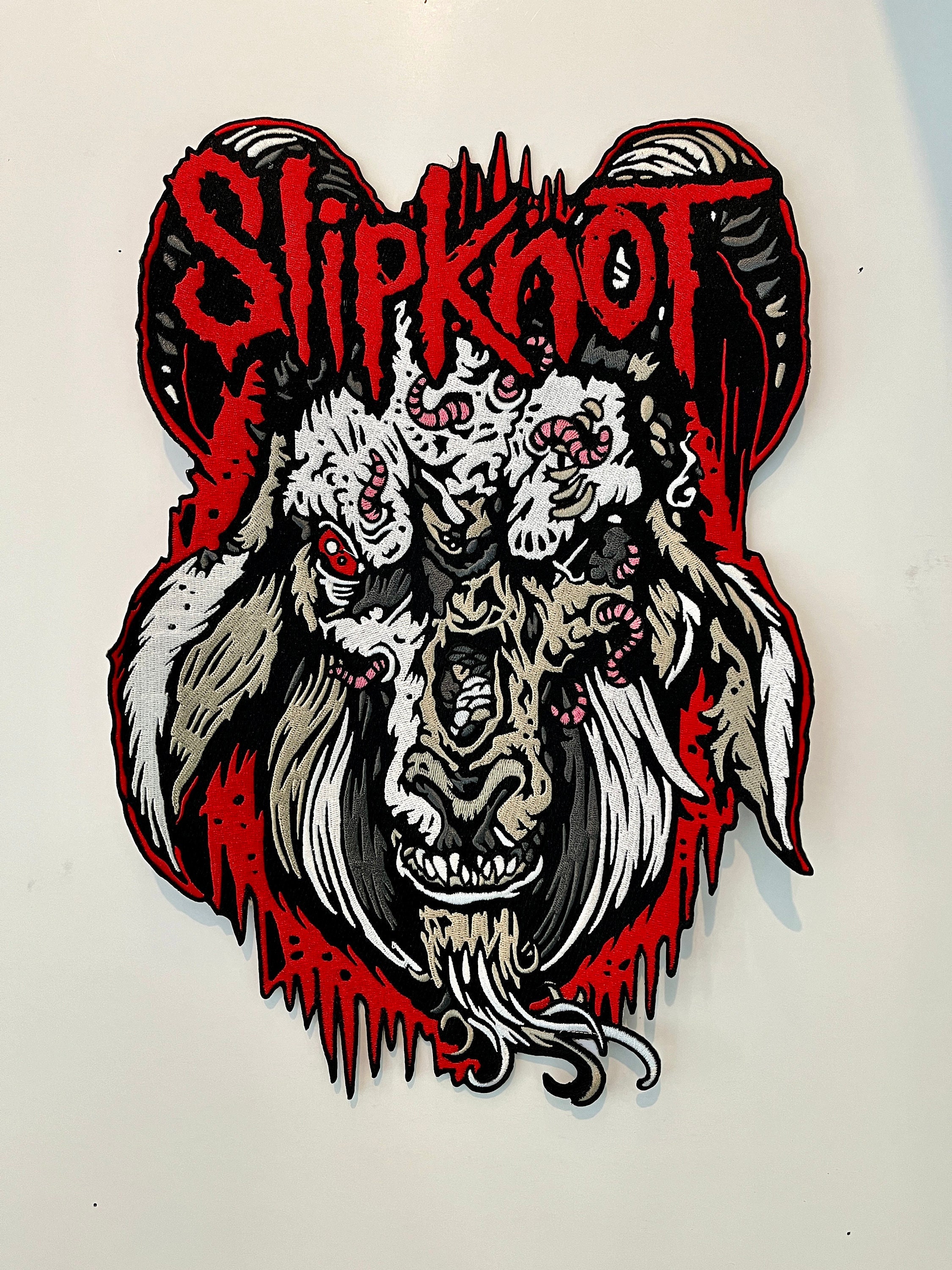 Slipknot GOAT Embroidered Back Patch Licensed Limited to 85 Sold Out Direct - Etsy