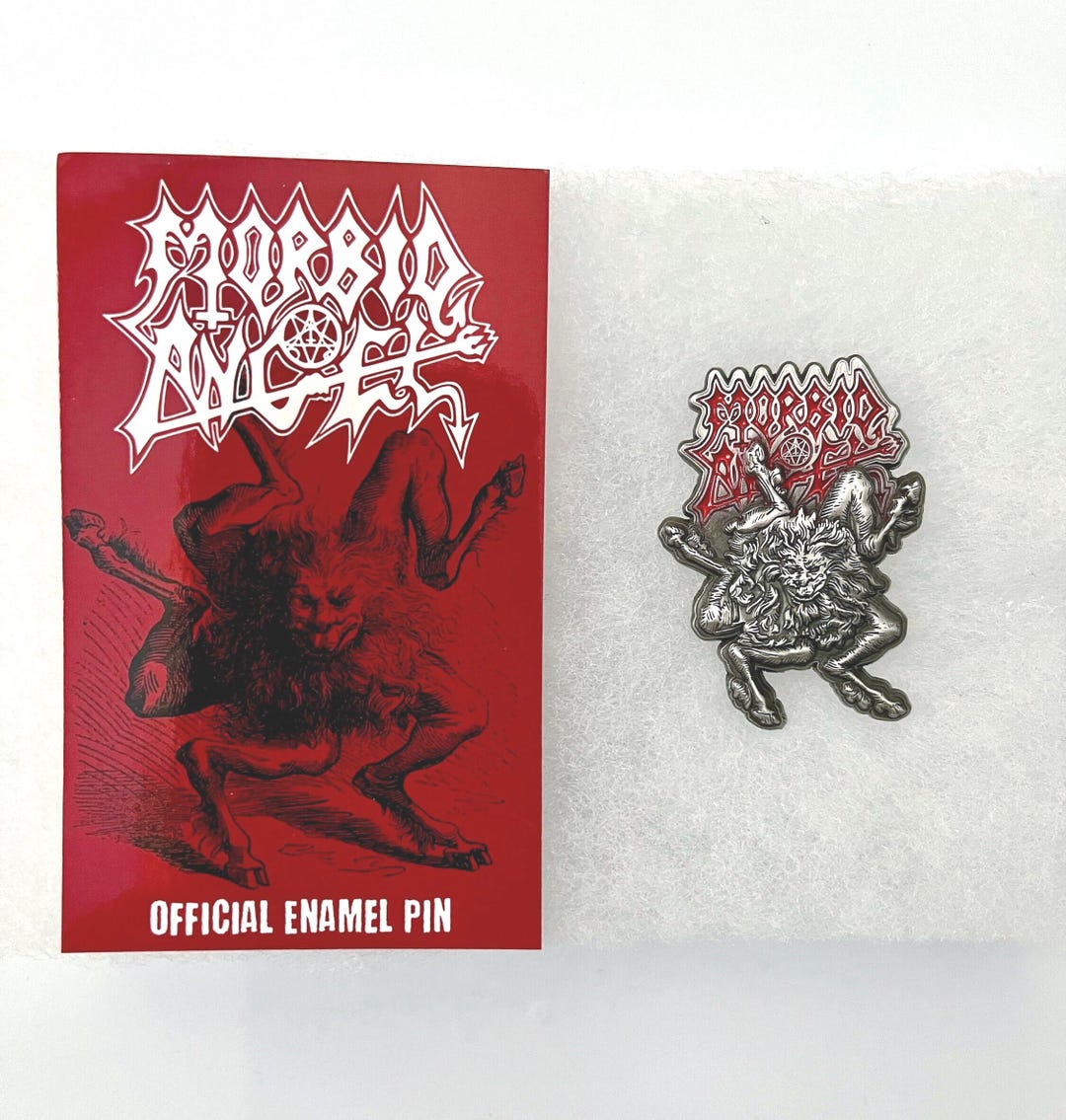 Morbid Angel - Blessed Are the Sick 3D Variant Enamel Pin Limited ...