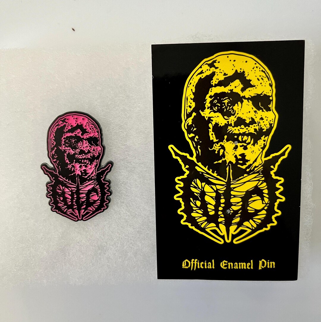 FULCI - Apocalypse Zombie PINK Glow in the Dark Limited Edition Enamel ...