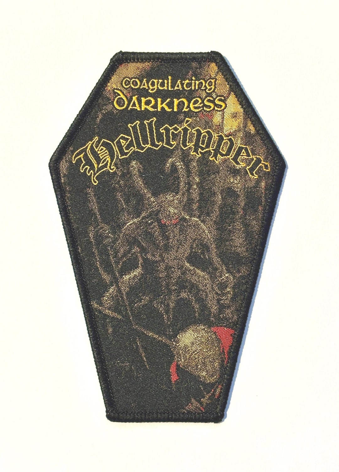 Hellripper - Coagulating Darkness BLACK Border Officially Licensed ...