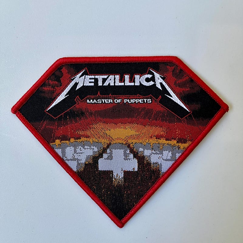 Metallica Patches - Etsy