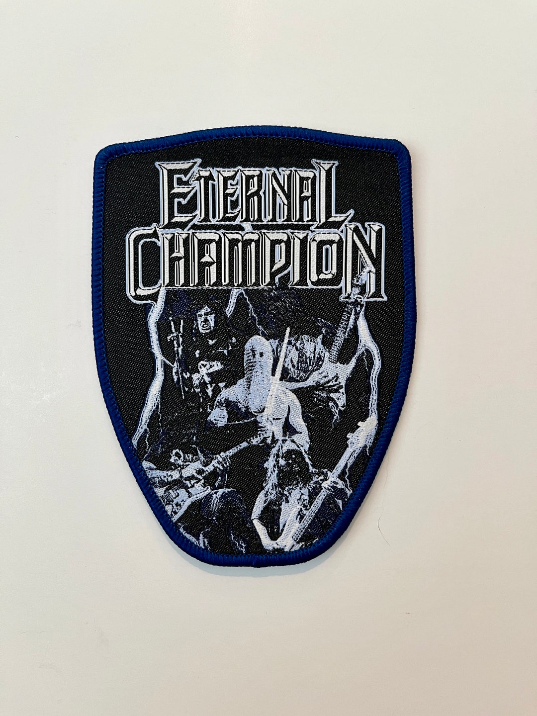 Eternal Champion the Glare BLUE Border Woven Patch New SOLD OUT Direct ...