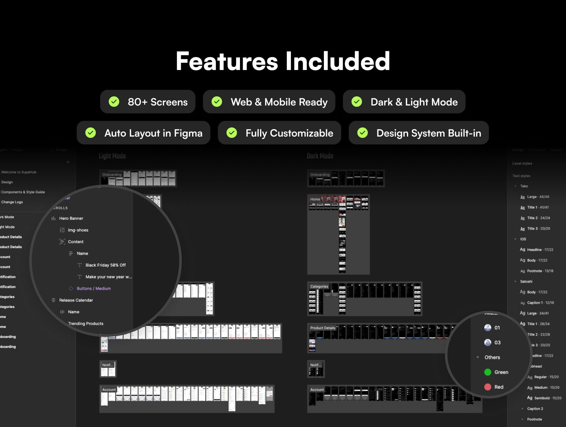 Minimal Shoe App UI Kit for Figma - Etsy Canada