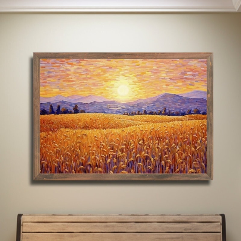 Wheat Wall Art - Etsy