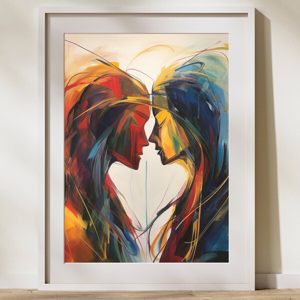 Human Connection Art - Etsy