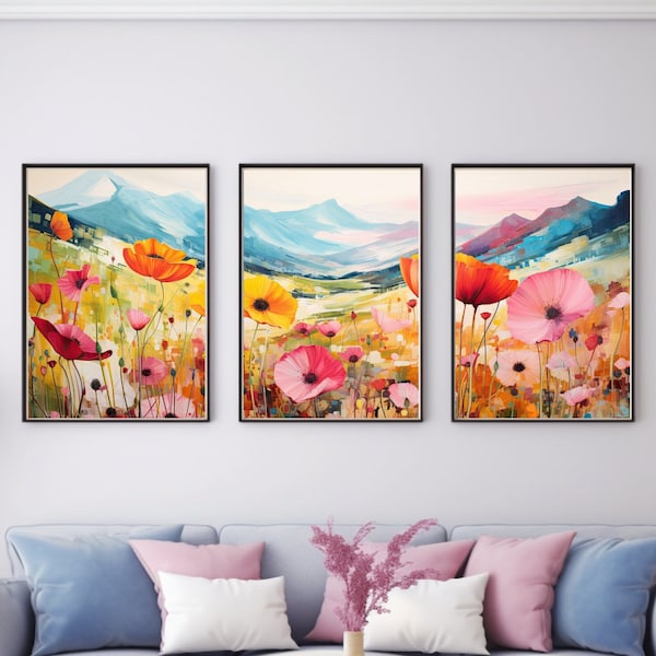 Triptych Canvas - Etsy
