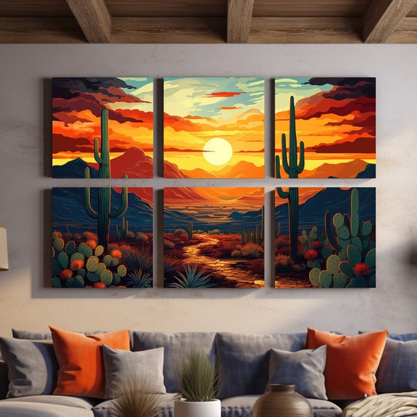 Multi Panel Art - Etsy