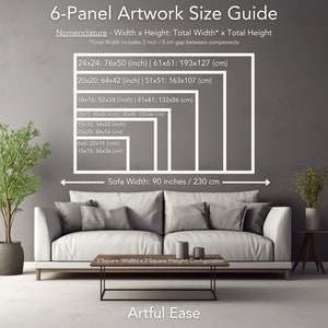 Southwestern Sunset Multi Panel Large Canvas Wall Art Set, Bold Wild ...