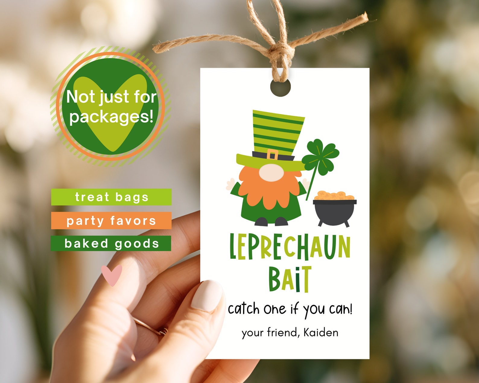 Leprechaun Bait - St Patricks Day Printable - Kids St Patricks Day ...