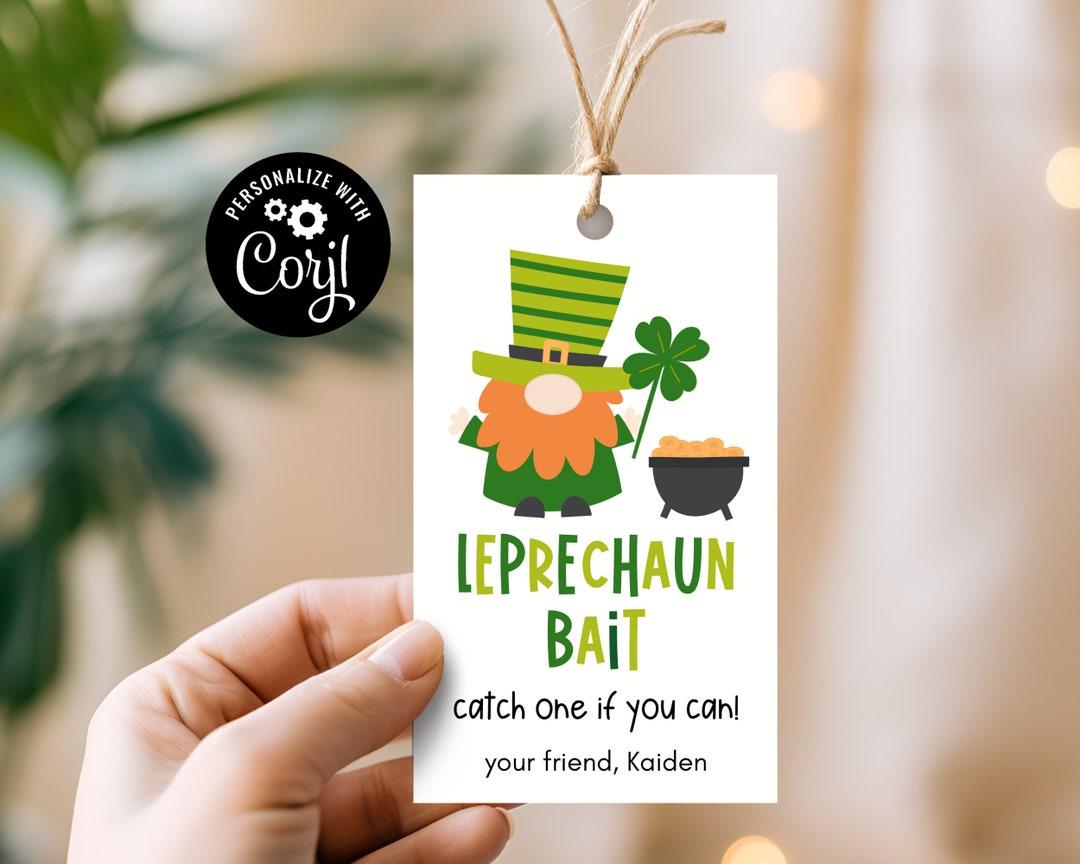 Leprechaun Bait - St Patricks Day Printable - Kids St Patricks Day ...