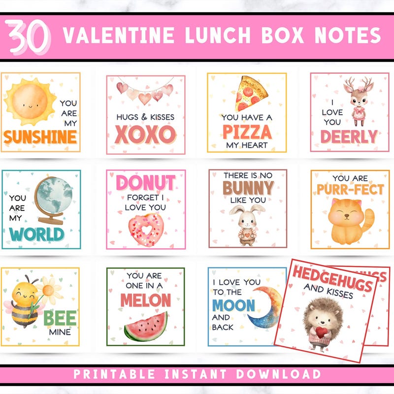 Boxed Valentine Cards - Etsy