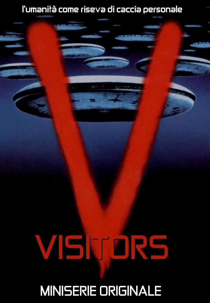 V Visitors 1983-1984 the 2 Complete Miniseries Italian Audio - Etsy