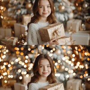 73 Bokeh String Light Digital Overlays Fairy Magical Holiday Winter ...