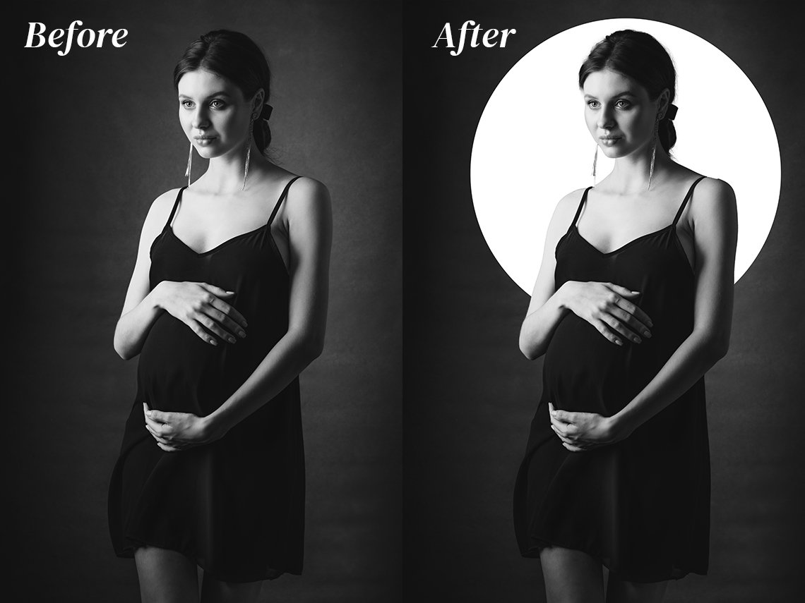 12 PNG Silhouette Overlay Snoot Effect Overlay Shadow Maternity Frame ...