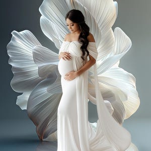 40 FABRIC FLOWER Digital Backdrops Maternity Digital Backgrounds Flowy ...