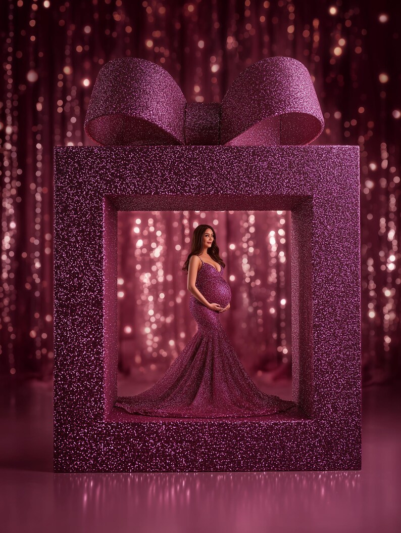 45 Love Box Valentine Digital Backdrops Romantic Glitter Backgrounds ...