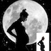 Moon Backdrop Set Digital Backdrops Maternity Backgrounds for ...