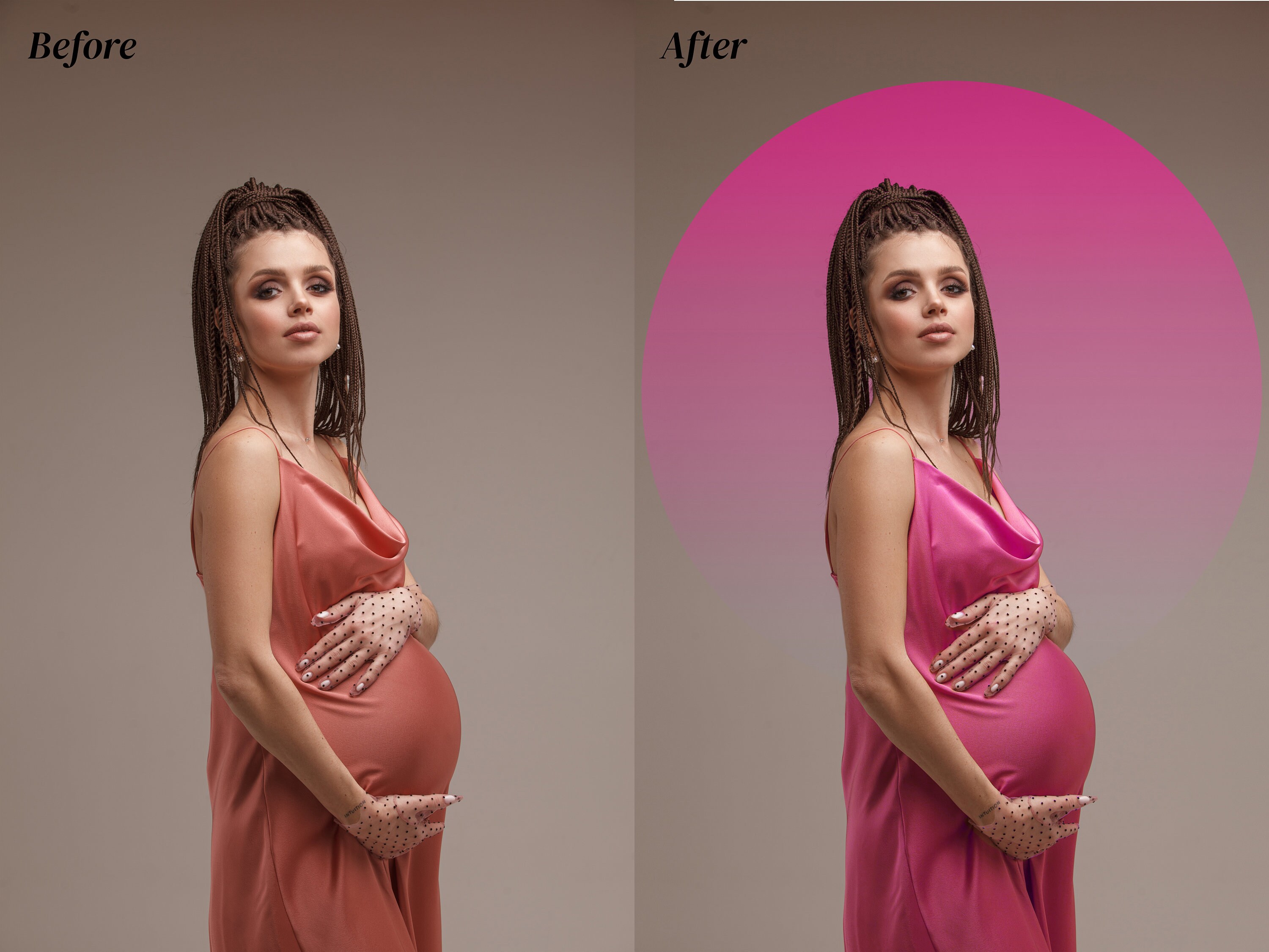 23 Png Circle Gradient Overlays Maternity Photoshop Digital Backdrop ...