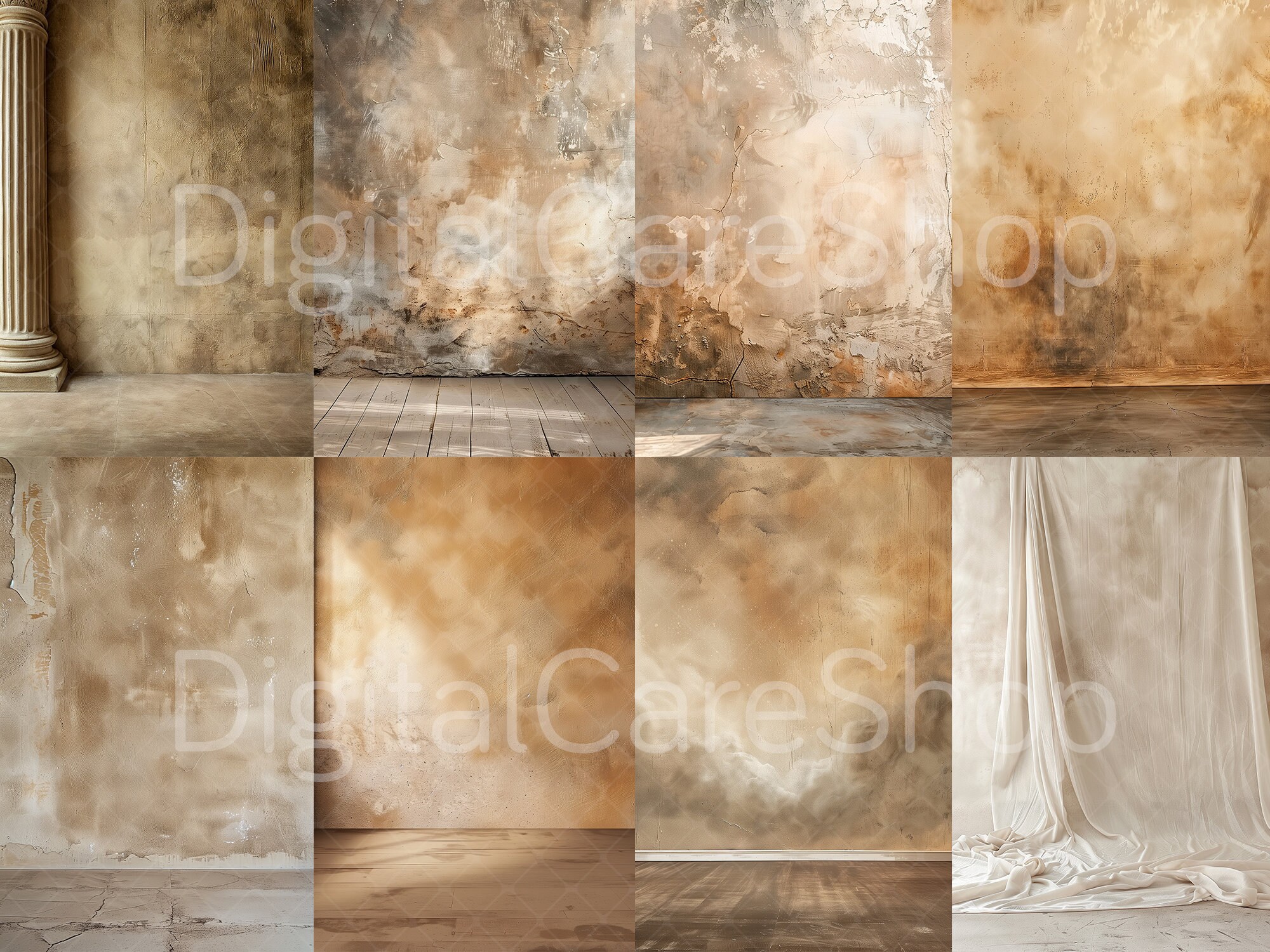 30 Beige Backdrops Old Master Beige Stone Maternity Backdrop Grunge ...
