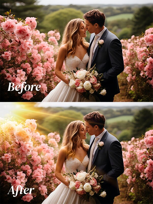 60 JPG Realistic Sunlight Natural Sunlight Overlay Photoshop Rainbow ...