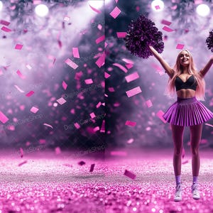 Cheer & Dance Digital Backdrops: Glitter Photography Backgrounds ...