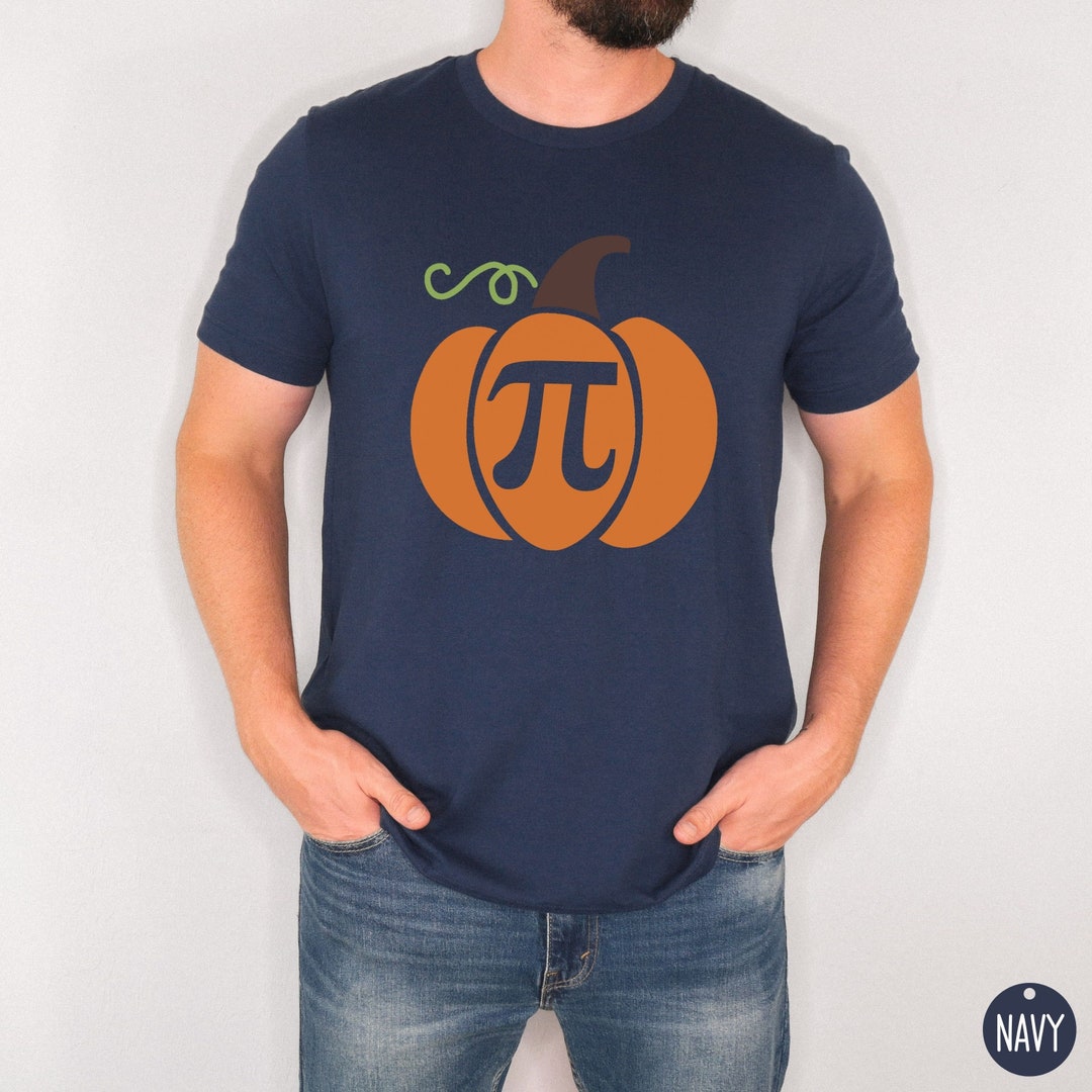 Pumpkin Pi T-shirt for Math Nerd, Funny Math Teacher Fall Shirts, High ...