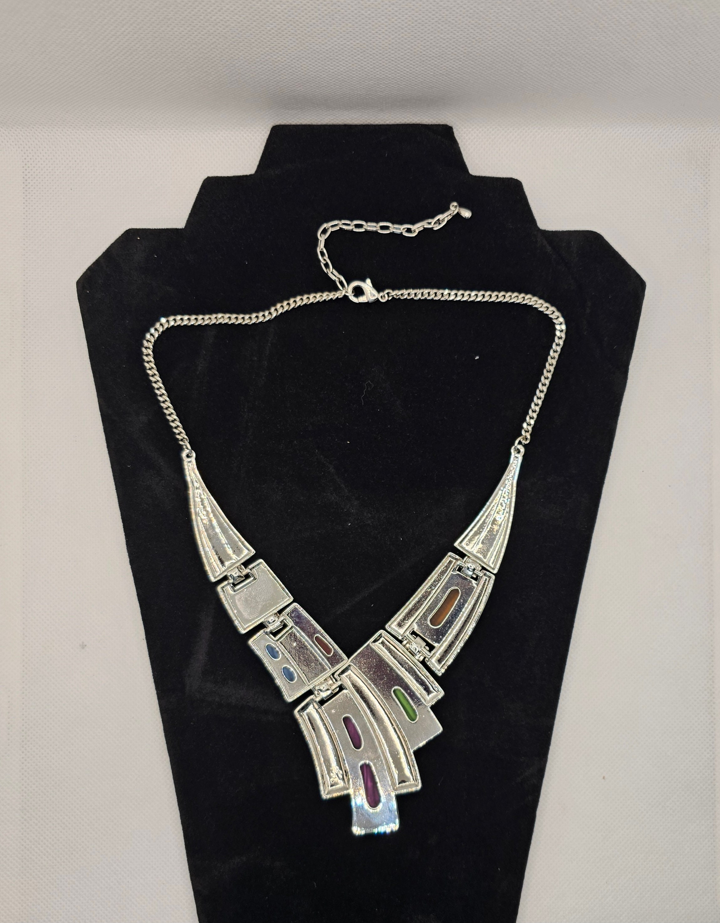 Imperial Consort Necklace and Clip Earring Set - Etsy