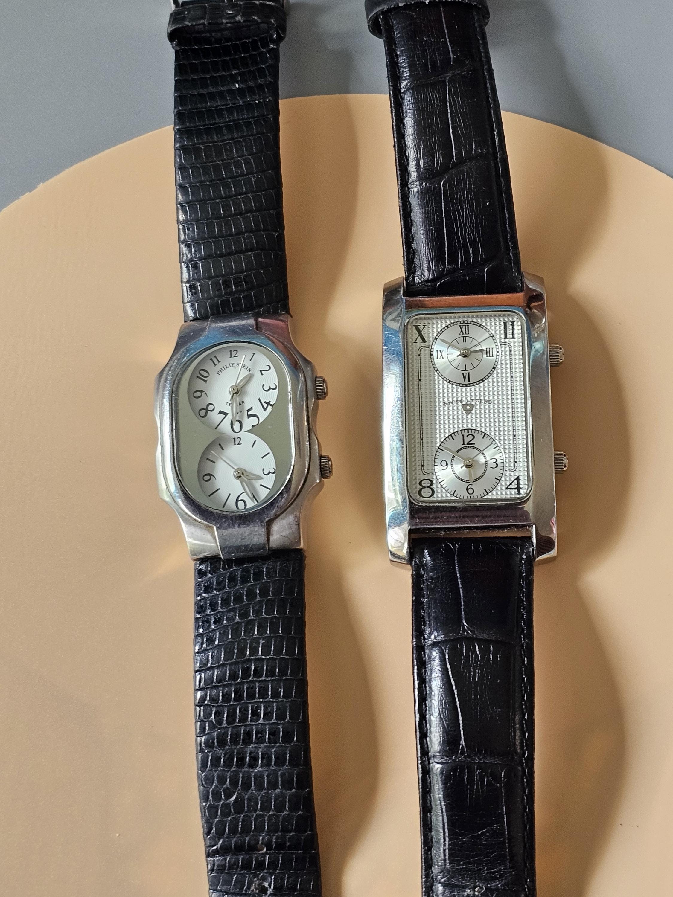 Man and Woman Dual Timezone Watches Sold Separately - Etsy