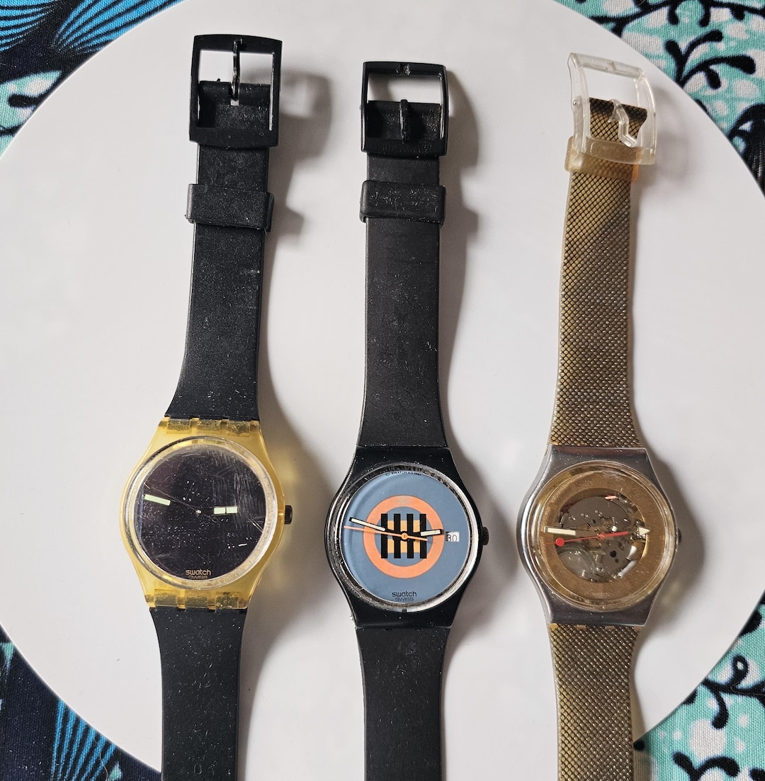 Vintage Swatch Watches From the 1980's - Etsy