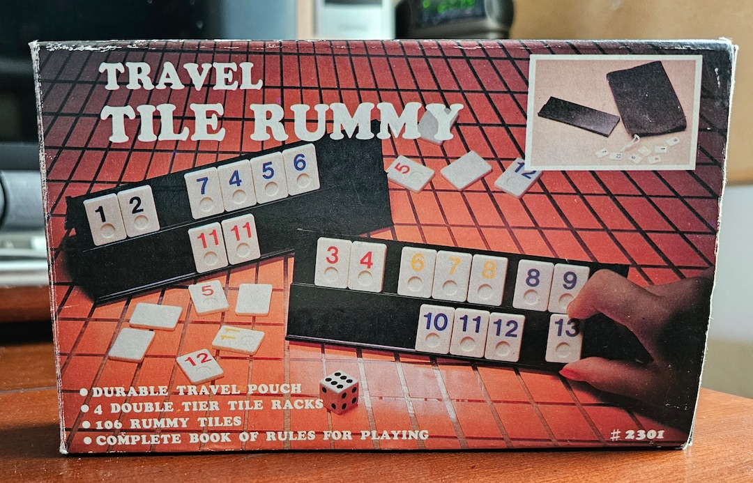 Travel Tile Rummy - Etsy
