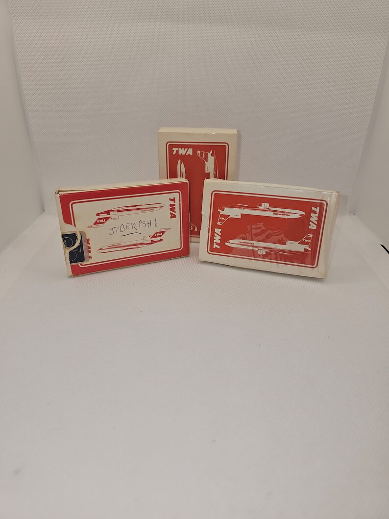 Airline Playing Cards - Etsy