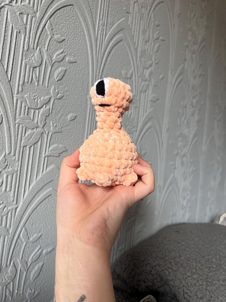 Cyclops Monster Crochet Pattern No Sew Beginner Friendly Download PDF ...