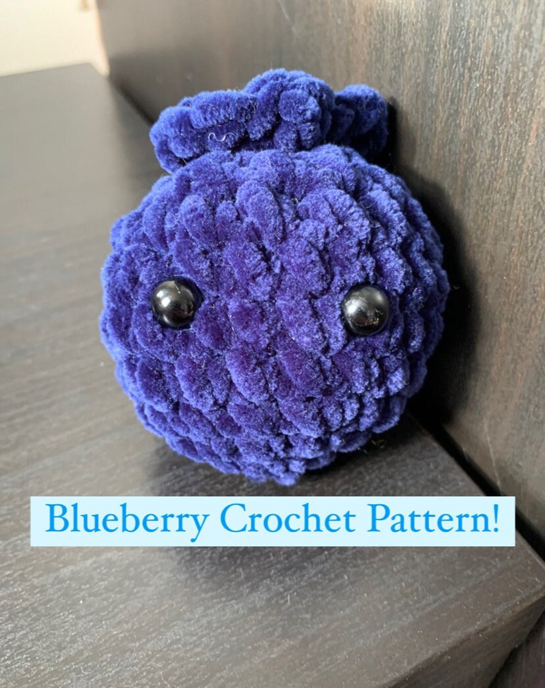 Blueberry Crochet Pattern - Etsy
