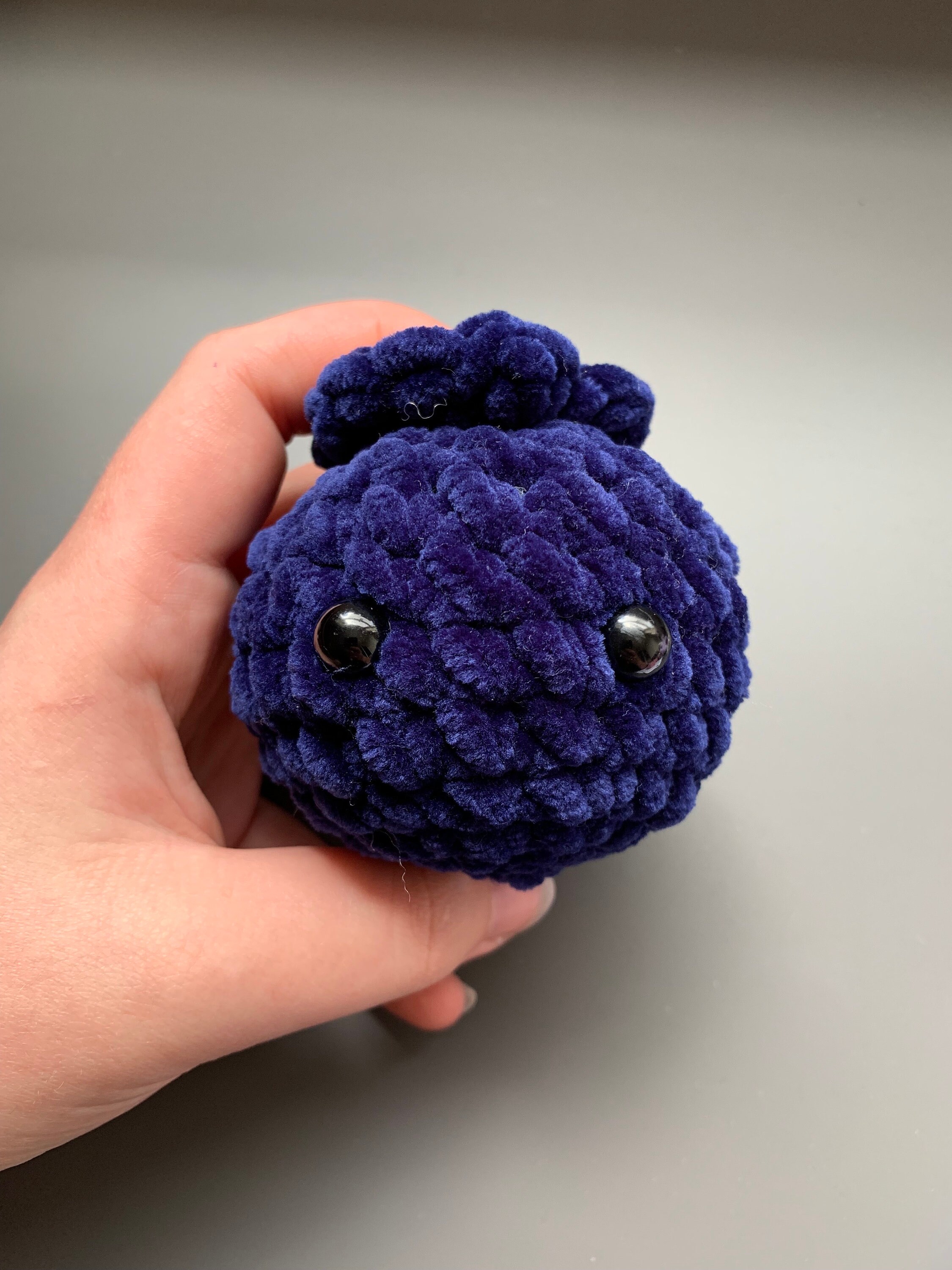 Blueberry Crochet Pattern, No Sew Amigurumi Plushie (PDF Pattern) - Etsy