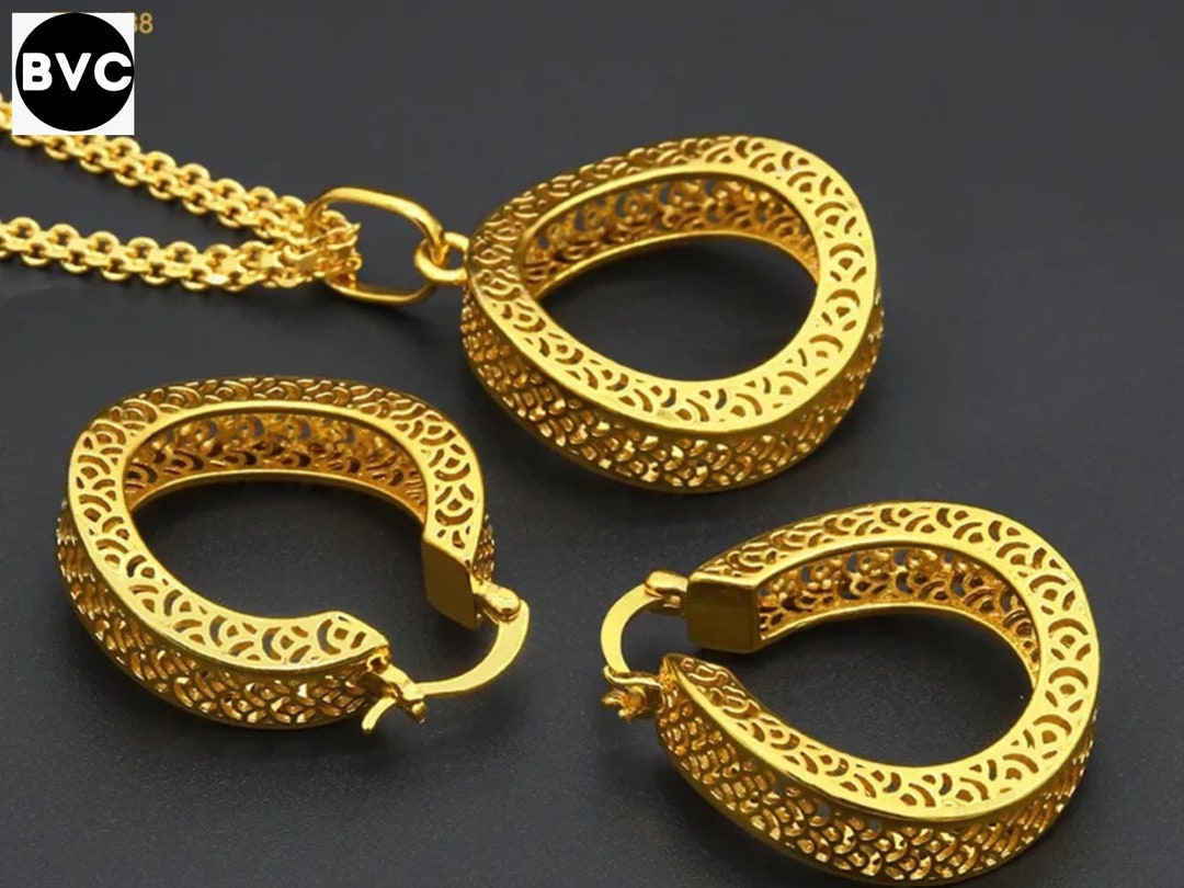 Well Crafted African Style Royal Bold Necklace Set Bold - Etsy