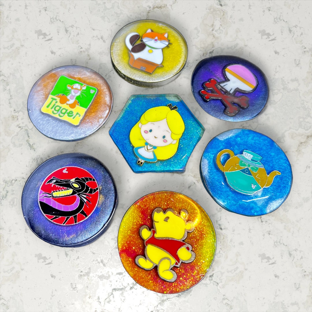 SET of 3 Disney Inspired Fish Extender Gifts / Disney Pin / Keychain ...