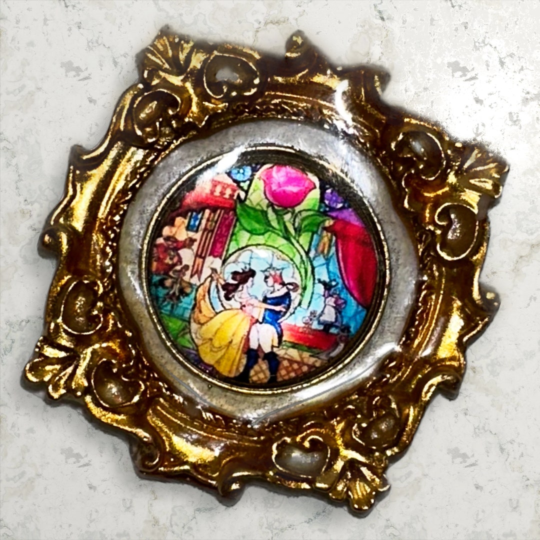 Beauty and Beast Inspired Phone Grip, Keychain, or Magnet / Disney ...