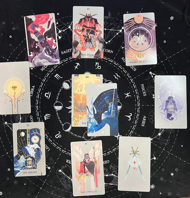 10 Card In-depth Reading - Etsy