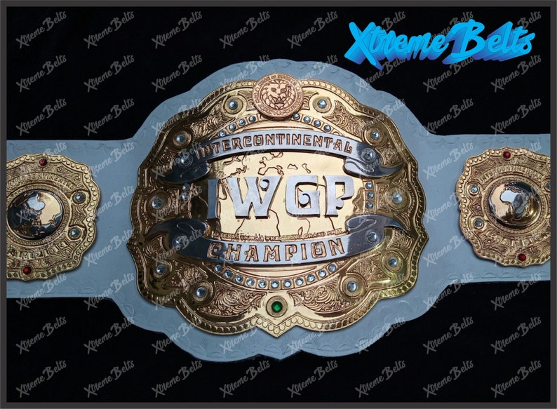 IWGP Intercontinental Championship Replica Belt: Custom Wrestling Belt - Etsy