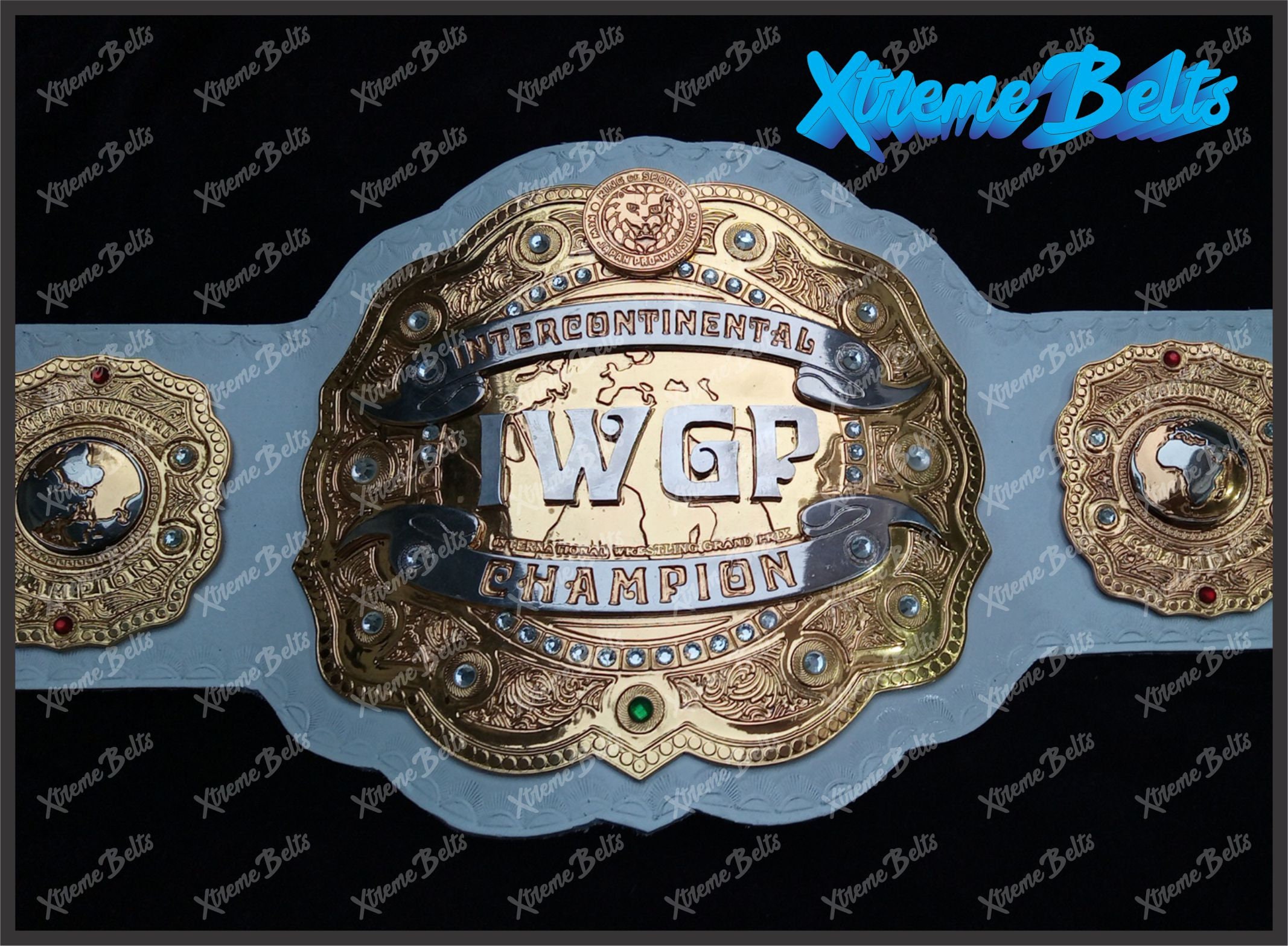 IWGP Intercontinental Championship Replica Belt: Custom Wrestling Belt ...