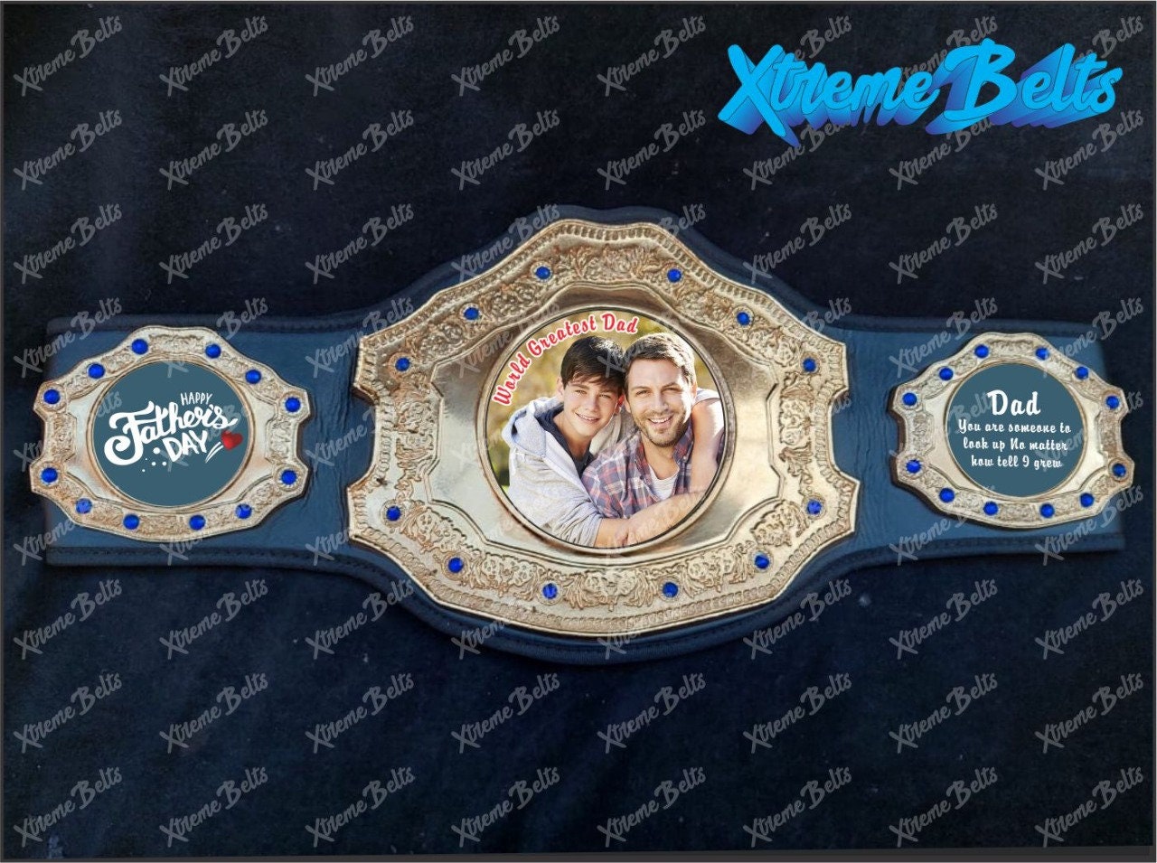 Custom World Greatest DAD Championship Wrestling Belt - Etsy